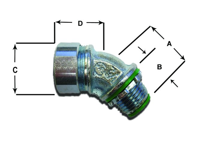 7STR10045B, 1″ 45° STEEL SEALTITE FITTING – PT. ZPOWERINDO MANDIRI UTAMA